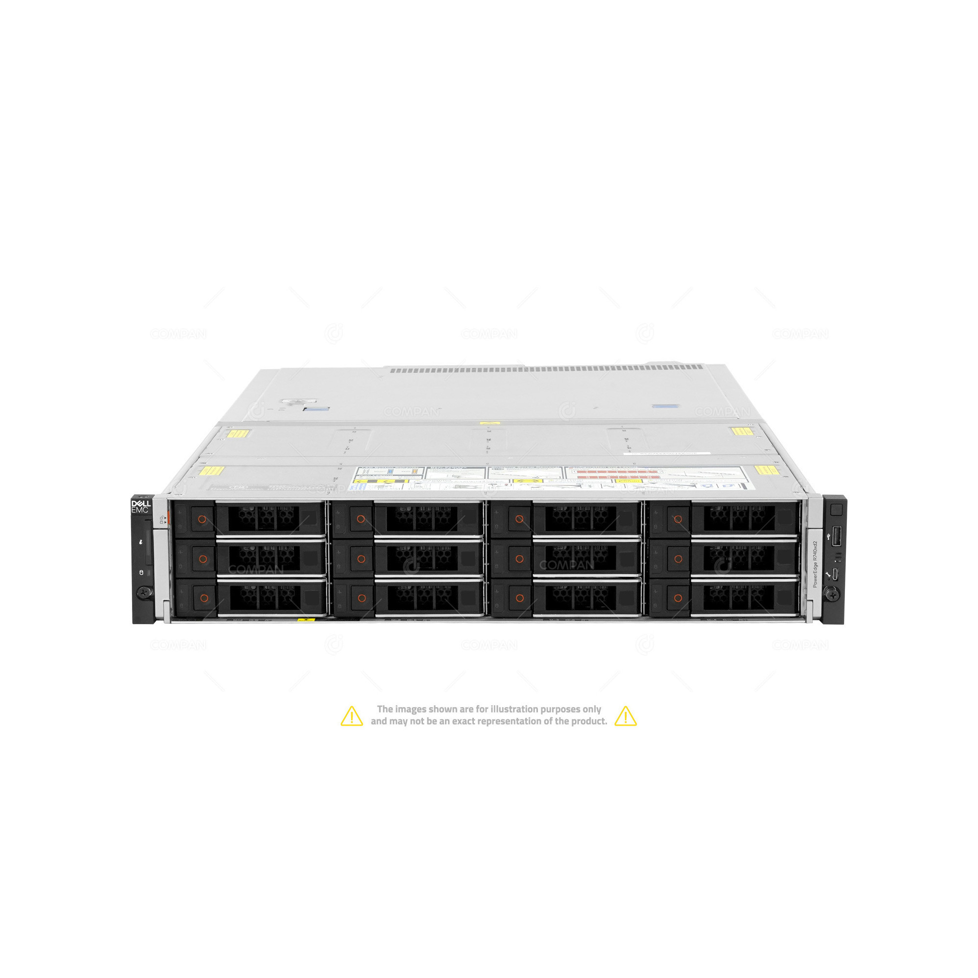Dell PowerEdge R740XD2 26LFF 2x Xeon Silver 4214 256 GB RAM 24x 14TB 6G ...
