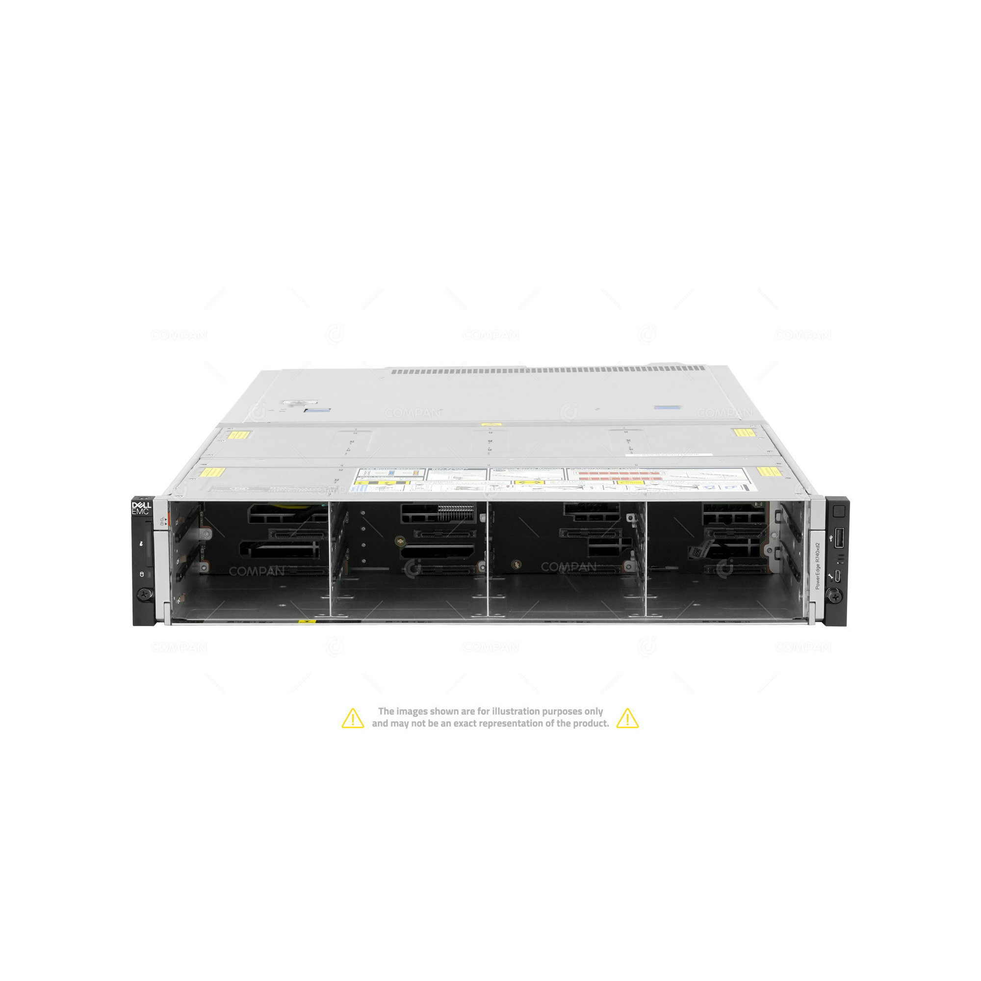 Dell PowerEdge R740XD2 26LFF 2x Xeon Silver 4214 256 GB RAM 24x 14TB 6G ...