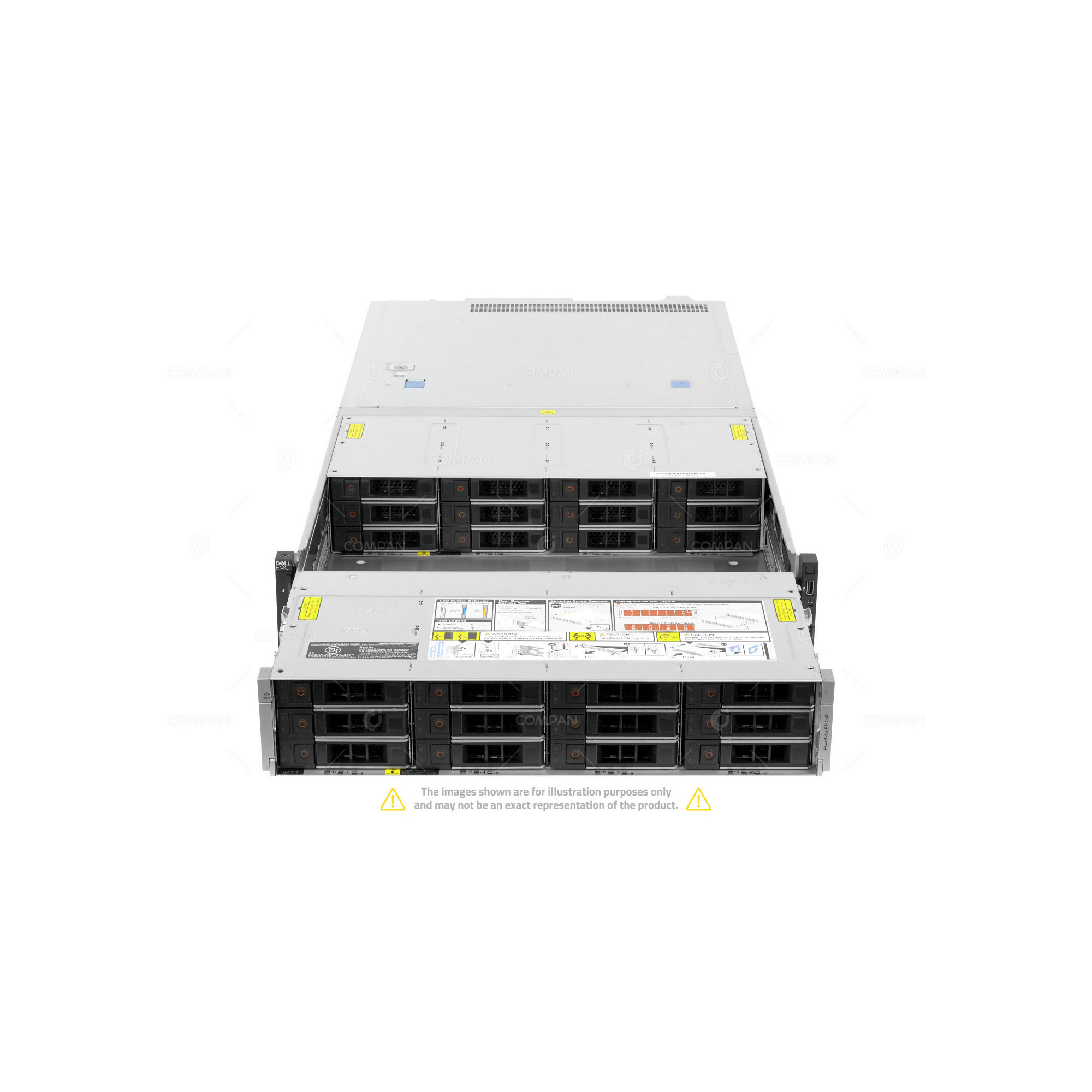 Dell PowerEdge R740XD2 26LFF 2x Xeon Silver 4214 256 GB RAM 24x 14TB 6G ...