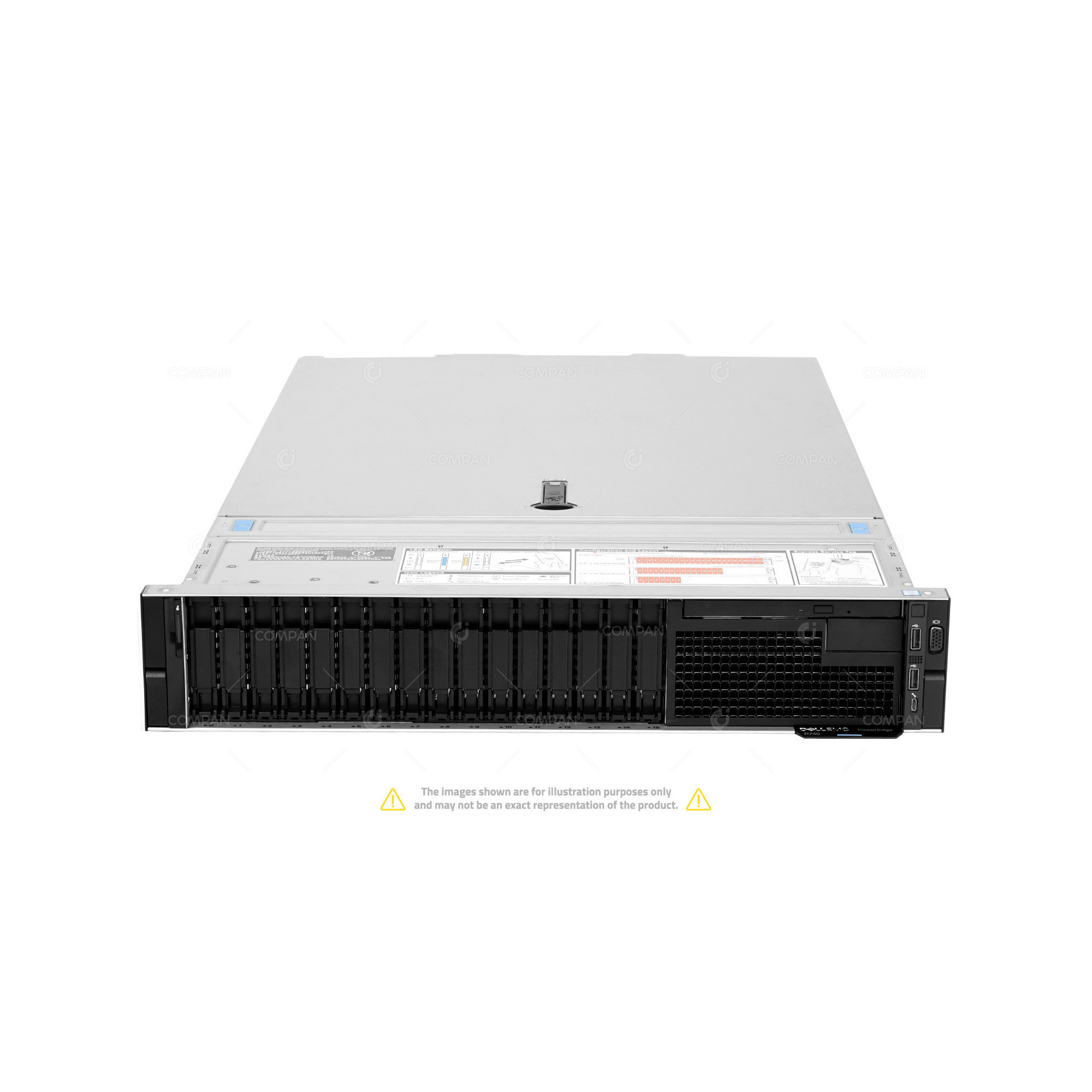 Dell PowerEdge R740 16SFF 2x Xeon Bronze 3104 64 GB RAM Rails