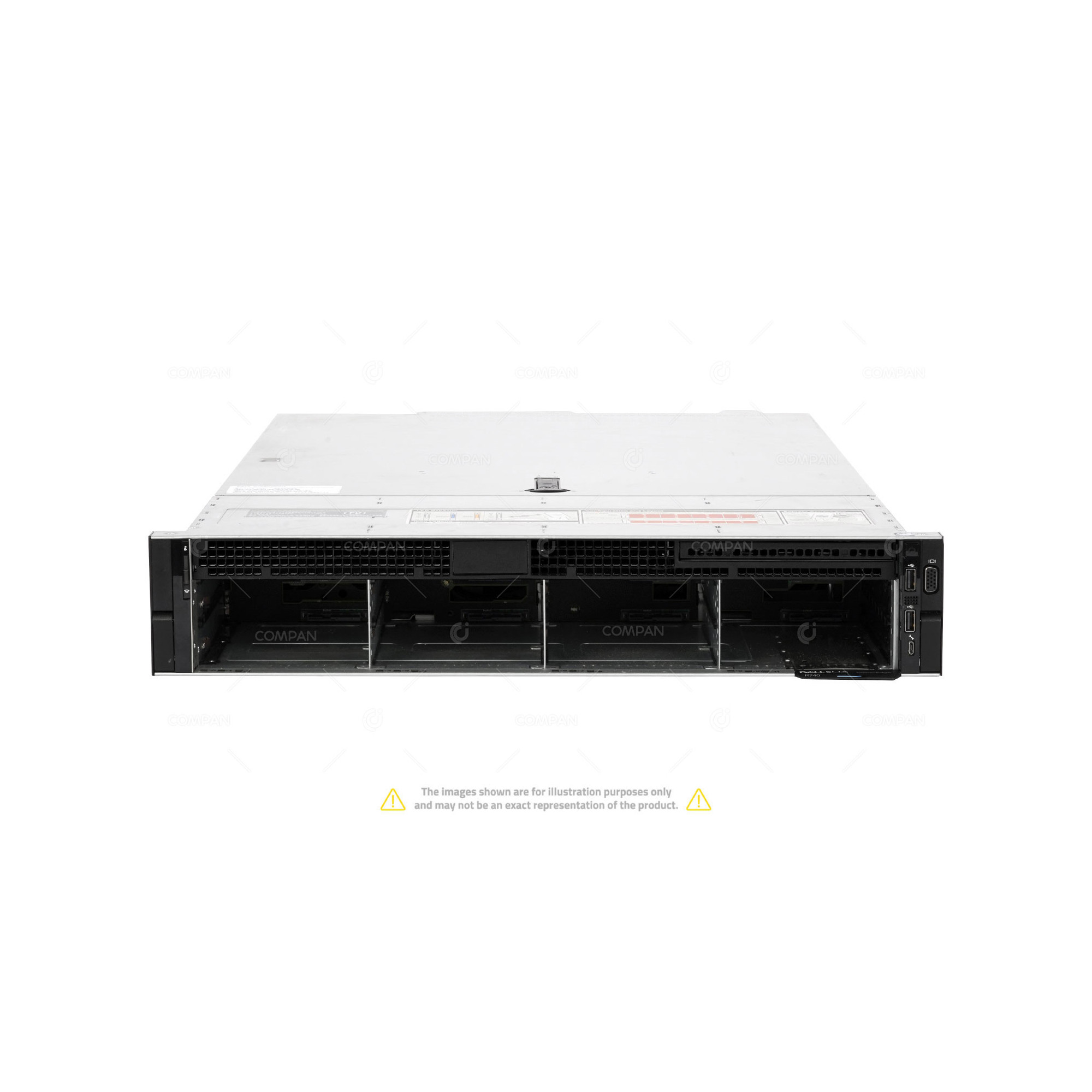 Dell PowerEdge R740 8LFF 2x Xeon Silver 4112 32 GB RAM Rails